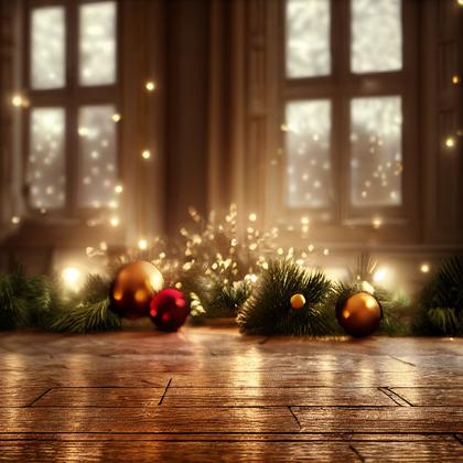 Free Download Interior Christmas Background