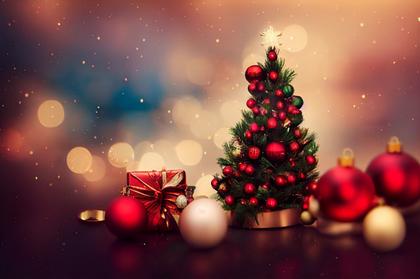Free Download Christmas Tree Background