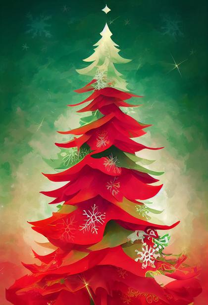 Free Download Aelita Andre Style Christmas Theme Background Image