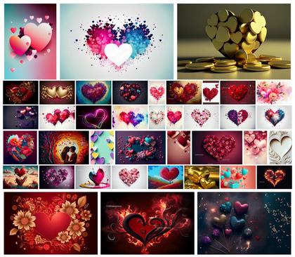 Beautiful Valentines Day Greeting Card Designs Crafting Love in Pixels ...