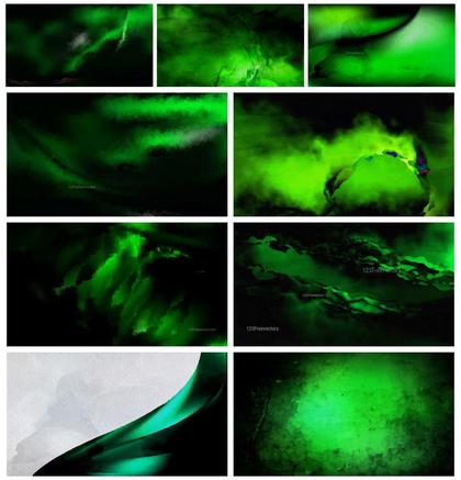 4 Cool Green Grunge Texture Design Bundles | Download High-resolution ...