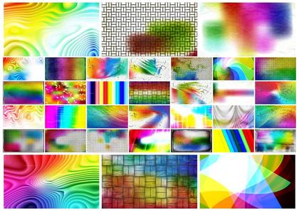 Vibrant Colors: A Collection Of 40+ Creative Background Designs ...