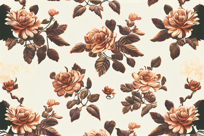 Free Flower Pattern Background Image