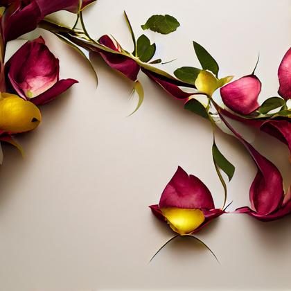 Free Download Rose Flower Card Background