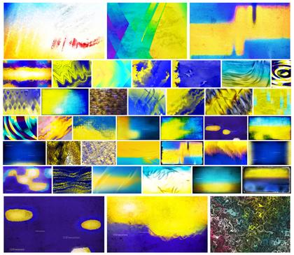 Vibrant Blue and Yellow: A Creative Collection Of 40+ Designs ...