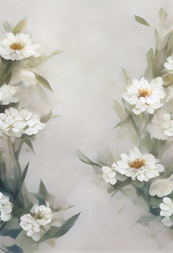 Free White Flower Background