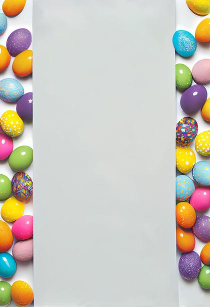 Free Download Colorful Easter Border Image