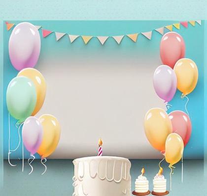 Free Birthday Card Background Image