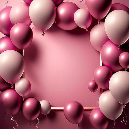 Free Download Pink Birthday Card Background