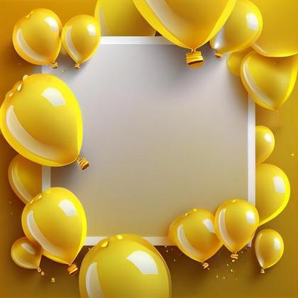 40+ Yellow Birthday Background Images | Free Vectors | Free Images ...