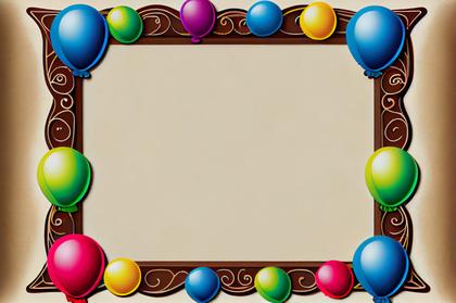 Free Download Birthday Frame Background
