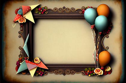 Free Download Birthday Frame Background