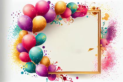 Free Download Birthday Frame Background