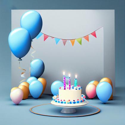 Free Birthday Poster Background