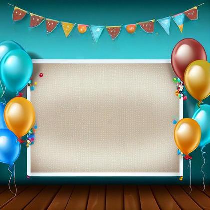 Free Birthday Poster Background Image