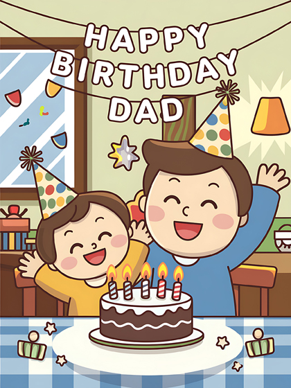 Free Download Happy Birthday Dad
