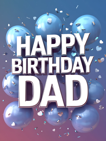 Free Happy Birthday Dad