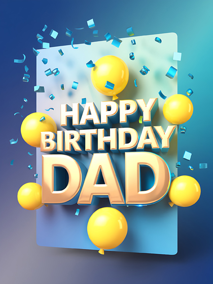 Free Happy Birthday Dad