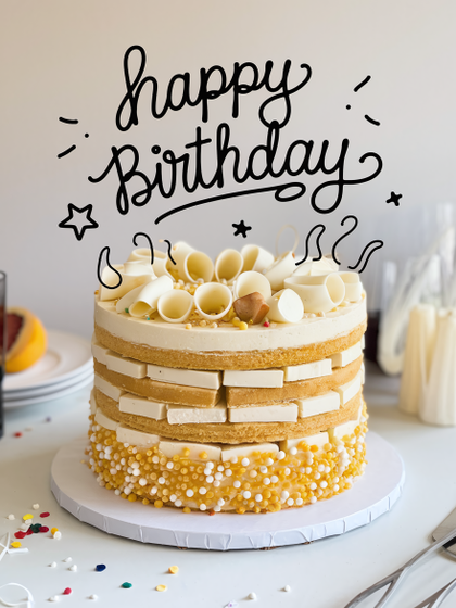 30 Free Happy Birthday Cake Designs For Every Celebration! | 123freevectors