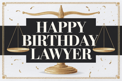 Free Happy Birthday Lawyer