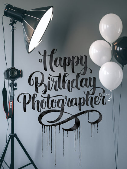 Free Happy Birthday Photographer