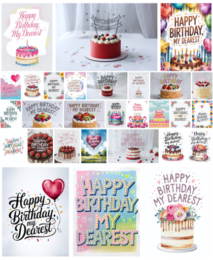 Celebrate “happy Birthday My Dearest” With 29 Delightful Designs ...