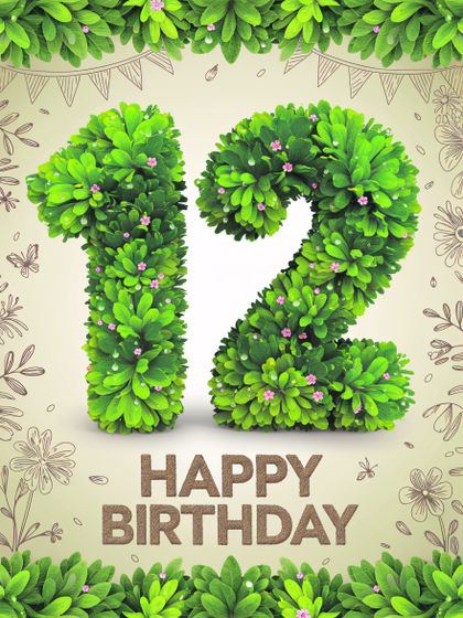 30+ Floral Numbers | Free Vectors, Photos, Artwork Images | 123Freevectors