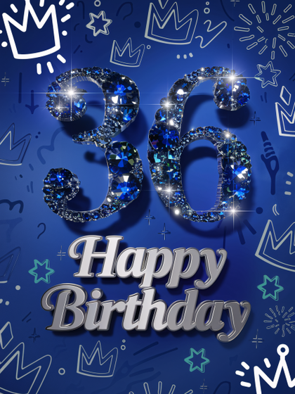 20+ 36th Birthday | Free Vectors, Photos, Artwork Images | 123Freevectors