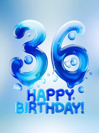 20+ 36th Birthday | Free Vectors, Photos, Artwork Images | 123Freevectors