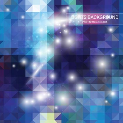Dark Blue Triangle Background Pattern