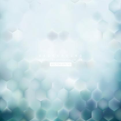 Abstract Light Blue Hexagon Pattern Background Design