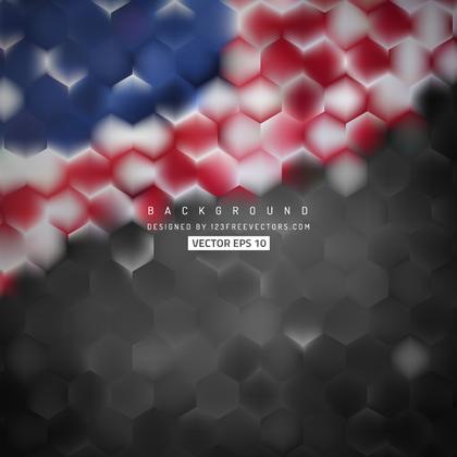 Abstract Hexagon Pattern Background Design