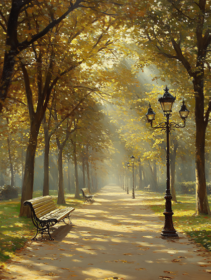 2 Autumn Park Path | Free Vectors, Photos, Artwork Images | 123Freevectors