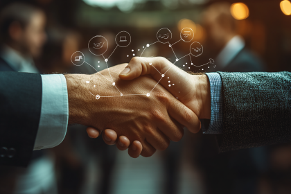 2 Handshake With Overlay | Free Vectors, Photos, Artwork Images ...