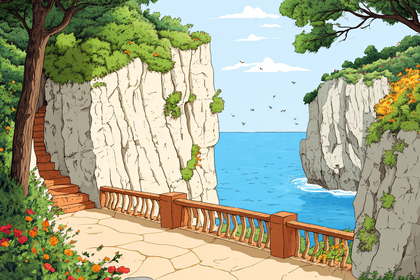 3 Cliffside Path | Free Vectors, Photos, Artwork Images | 123Freevectors