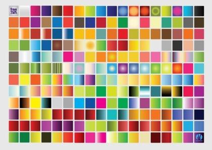 Color Palette Design Free Vector