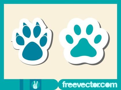 Dog Stickers Free Vector